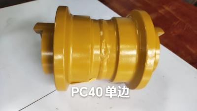 China Excavator Track Roller PC40 Single-Side NBR Nitrile Rubber Lithium-based Grease for sale