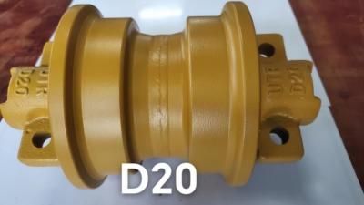 China Excavator Track Roller Model D20 SCM440 Alloy Steel Nitrile Rubber for sale