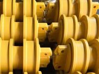 China 100kg Track Roller For Excavator Proven By Quenching And Tempering for sale