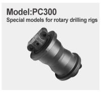 China Factory Price PC300 Lug-Pattern Excavator Track Roller Bottom Roller for 30-Ton Komatsu PC300-Series for sale