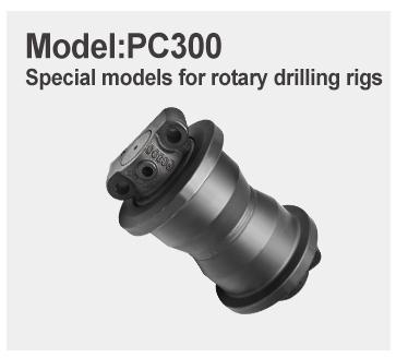 China Factory Price PC300 Lug-Pattern Excavator Track Roller Bottom Roller for 30-Ton Komatsu PC300-Series for sale