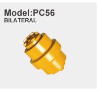 China Factory Price PC56 Lug-Pattern Excavator Track Roller Bottom Roller for 5.6-Ton Komatsu PC56-Series for sale