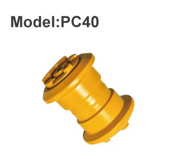 China Factory Price PC40 Lug-Pattern Excavator Track Roller Bottom Roller for 4-Ton Komatsu PC40-Series for sale