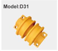 China Factory Price D31 Lug Pattern Excavator Track Roller Bottom Roller for sale