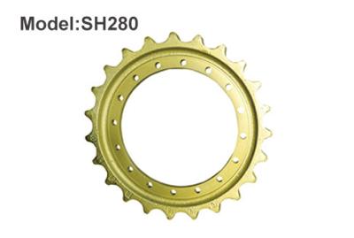 China SH280 Excavator Drive Sprocket OEM Fit 10-Bolt Lug for sale