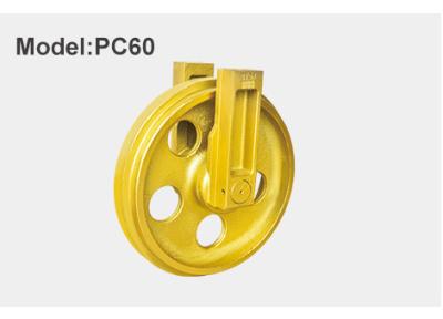 China Komatsu PC60 Excavator Idler Assy 5-Lug Front Idler 6-Ton for sale