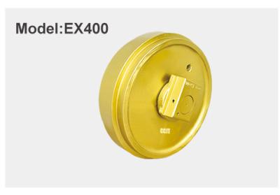China Hitachi EX400 Excavator Front Idler Assy 40-Ton Lug-Pattern for sale