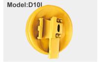 China Factory Price D10L Lug Pattern Excavator Idler Assy Front Idler Assembly for Komatsu D10L Bulldozers for sale