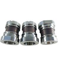 China Custom Plastic Mold Components - DC53 Steel Stamp Inserts & Injection Mold Parts with ±0.002mm Tolerance for sale