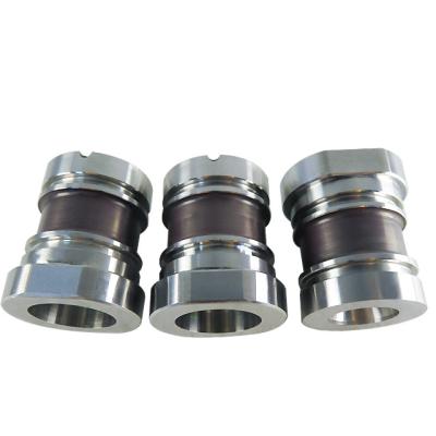 China Custom Plastic Mold Components - DC53 Steel Stamp Inserts & Injection Mold Parts with ±0.002mm Tolerance for sale