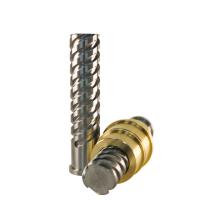 China Customized Non-Standard Precision Screw Inserts for Cosmetic Molds with ±0.002mm Tolerance and HRC58-64 Hardness for sale