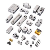 China Custom Steel Ejector Pins for Mold Parts | DC53 Material HRC58-64 Hardness ±0.002mm Tolerance for sale