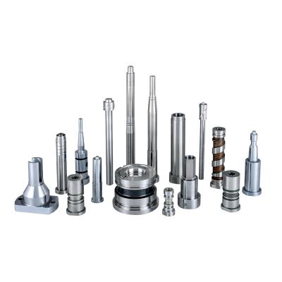 China OEM Metal Mould Ejector Pins & Sleeves - CNC Machined with ±0.002mm Tolerance and HRC58-64 Hardness for sale