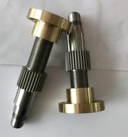 China Custom CNC Machining Pinion Shafts & Spur Metal Gears with ±0.002mm Tolerance and HRC58-64 Hardness for sale