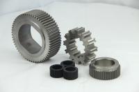 China Custom CNC Machining Pinion Shafts & Spur Metal Gears with ±0.002mm Tolerance and HRC58-64 Hardness for sale
