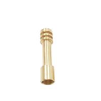 China Custom CNC Machining Connection Shaft for Copper Pin Parts - Steel Alloy Material with 15-Day Delivery and Micro Machining Capabilities for sale