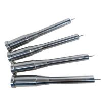 China CNC Machined Stainless Steel Ejector Pins & Stepped Sleeves with ±0.002mm Tolerance and HRC58-64 Hardness for sale