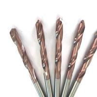 China Tungsten Carbide Twist Drill Bit with Inner Coolant for Hardened Steel - 3-20mm Diameter, 46-153mm Length for sale
