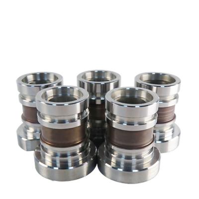 China Custom CNC Collapsible Core & Helical Spindle Components with ±0.002mm Tolerance and HRC 58-66 Hardness for sale