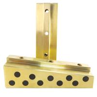 China Custom Yellow Graphite Bronze Self-Lubricating Plate & Oil-Free Bushing - HRC 58-64 Hardness, ±0.002mm Tolerance for sale