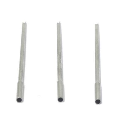China Custom Swaging 304/316L Stainless Steel Capillary One-End Expansion Tube 0.5mm-3mm OD for Medical for sale
