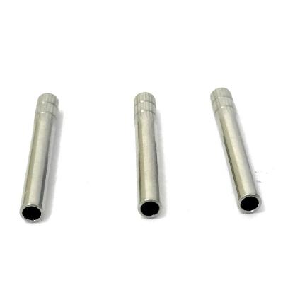 China Custom 304 316 Stainless Steel Medical Pipe Fittings Threaded Seamless Micro Parts Processing for sale