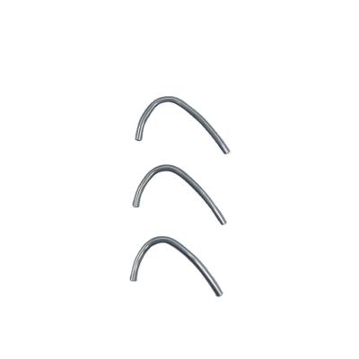 China Custom Capillary Micro Round Tube 304 316L Stainless Steel Bending Parts for Surgical Instruments for sale