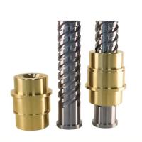 China Custom Precision CNC Machined Parts SKD-61 SKD-11 for Screw Thread Collapsible Core Spare Parts HRC58-64 for sale