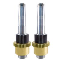 China Custom CNC Lathe Machined Brass Tube Assembly Part Precision ±0.002mm Tolerance for sale