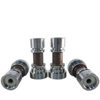 China Custom CNC Lathe Machined Brass Tube Assembly Part Precision ±0.002mm Tolerance for sale