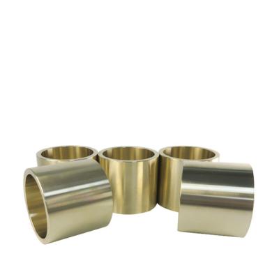 China Custom CNC Machining Copper Sleeves & Beryllium Bronze Bushings with ±0.002mm Tolerance and HRC 58-64 Hardness for sale