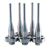 China Custom CNC Steel Ejector Pins & Sleeves for Injection Molding | HRC 64-66 Hardness | ±0.002mm Tolerance for sale