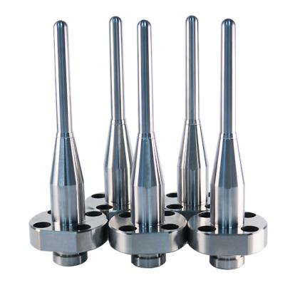 China Custom CNC Steel Ejector Pins & Sleeves for Injection Molding | HRC 64-66 Hardness | ±0.002mm Tolerance for sale