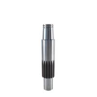 China Custom CNC Steel Drive Shafts and Spiral Gears for Mechanical Boxes ±0.002mm Tolerance for sale