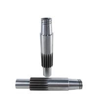 China Custom CNC Steel Drive Shafts and Spiral Gears for Mechanical Boxes ±0.002mm Tolerance for sale
