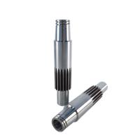 China Custom CNC Steel Drive Shafts and Spiral Gears for Mechanical Boxes ±0.002mm Tolerance for sale