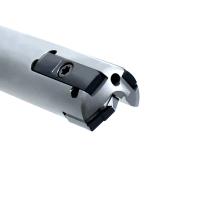 China Single Flute Brazed Carbide Deep Hole Drilling Tool 46-153mm with Coolant System for Steel for sale