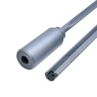 China Single Flute Brazed Carbide Deep Hole Drilling Tool 46-153mm with Coolant System for Steel for sale