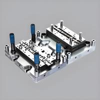 China Precision Mold Cavity for Injection Molding Shielding Case Terminal Stamping Die with ±0.002mm Tolerance and HRC58-64 Hardness for sale