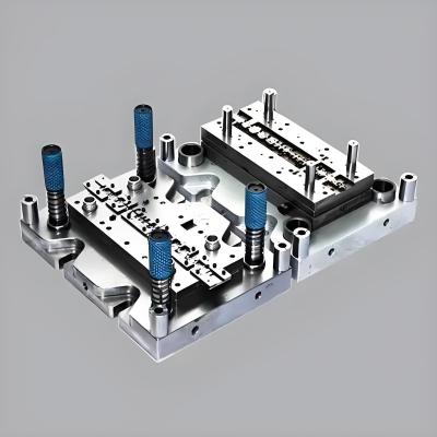 China Precision Mold Cavity for Injection Molding Shielding Case Terminal Stamping Die with ±0.002mm Tolerance and HRC58-64 Hardness for sale