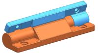 China Custom One Way Soft Closing Hinge Rotary Damper 5-50kgf.cm Torque for Automatic Ice Maker for sale