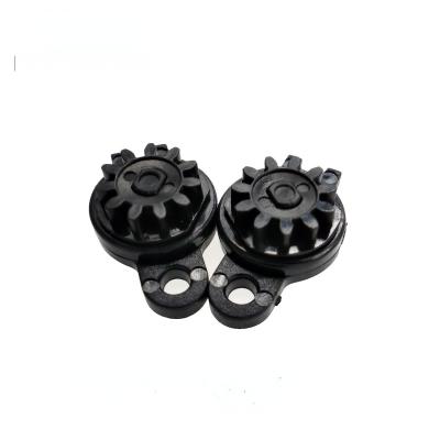 China Micro Soft Close Plastic Rotary Gear Damper 7.8mm Diameter 20-135gf.cm Torque 20,000 Cycles for sale