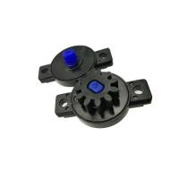 China Soft Close Mini Plastic Rotary Dampers with Custom Colors | 20-300 gf.cm Torque | 50,000 Cycle Life for sale
