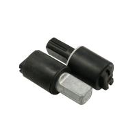 China Custom Zinc Alloy 110 Degree Damper Hinge with Shaft 5-30 KGF.CM Torque for sale