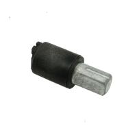 China Custom Zinc Alloy 110 Degree Damper Hinge with Shaft 5-30 KGF.CM Torque for sale
