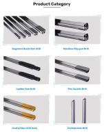 China Custom Deep Hole Gun Drill - Tungsten Carbide, 100-3000 PSI Coolant, Multi-Size Options for sale
