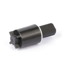 China Continuous Rotation Plastic Rotary Damper For Garbage Can Lids for sale