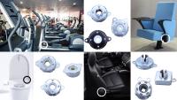 China Easy Operation Metal Disk Damper One - Way Rotating Soft Close for sale