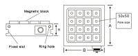 China Custom Electric Magnetic Chuck for Lathe and Grinding Machines - Adjustable Force Control with Steel Alloy Construction for sale