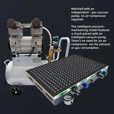 China Custom Clamping Solution Aluminium Grid Type Vacuum Chuck For CNC Machining for sale